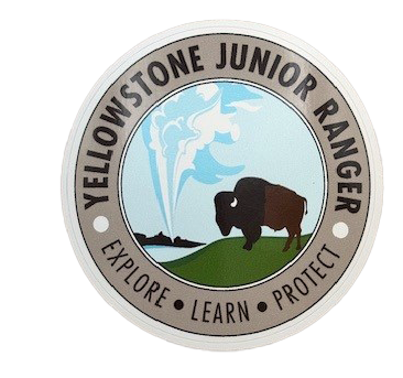 Junior Ranger Sticker | Yellowstone Forever
