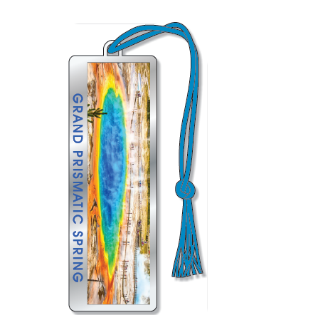Grand Prismatic Metal Bookmark | Yellowstone Forever