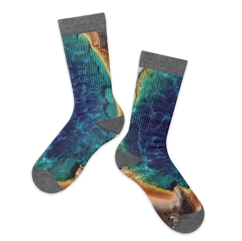 Grand Prismatic Socks | Yellowstone Forever