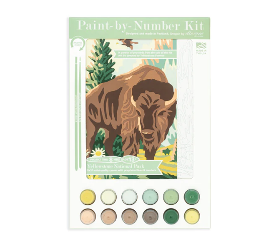 Yellowstone Paint by Number Kit | Yellowstone Forever