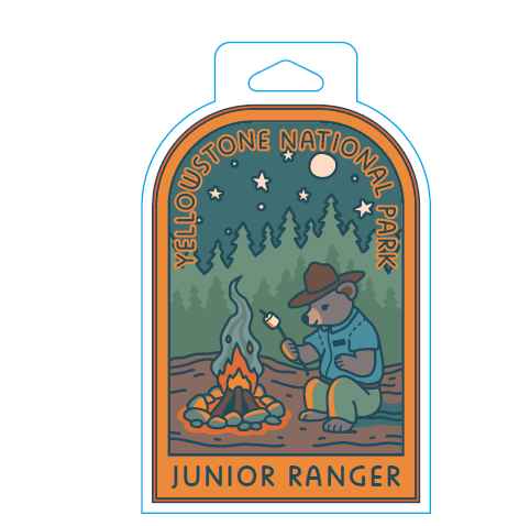 Yellowstone Junior Ranger2 Sticker | Yellowstone Forever