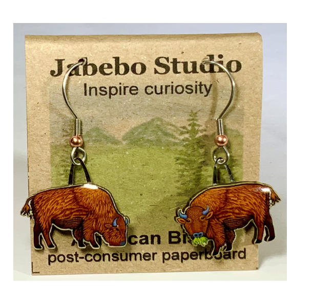 Bison Earrings | Yellowstone Forever