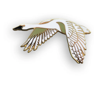 Trumpeter Swan Pin | Yellowstone Forever