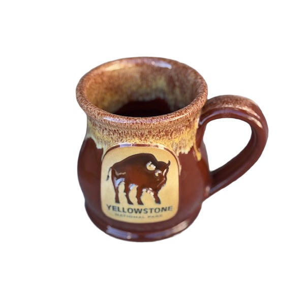 Bison Pottery Mug | Yellowstone Forever