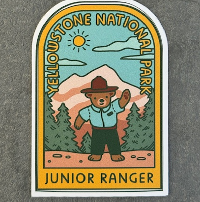 Sticker- Yellowstone Junior Ranger | Yellowstone Forever