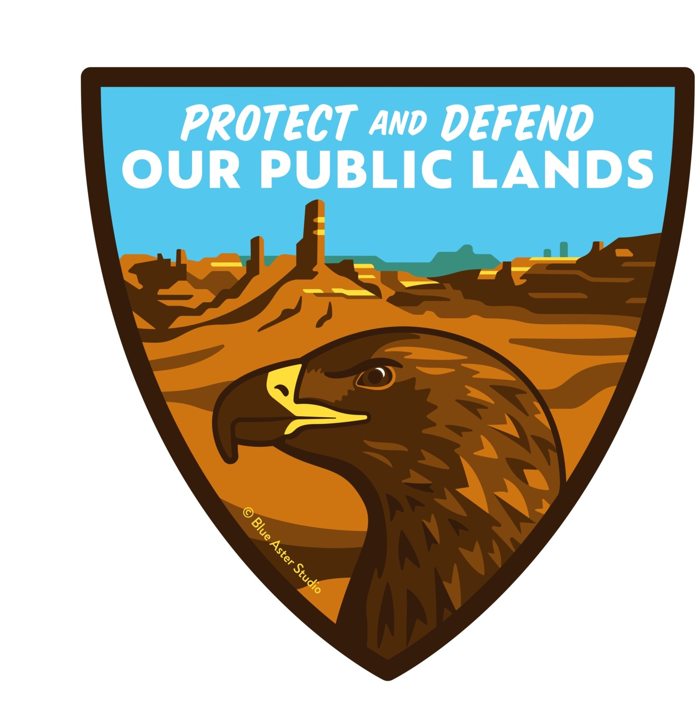 Protect & Defend Golden Eagle Sticker | Yellowstone Forever