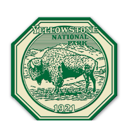 Historical Bison 1921 Magnet | Yellowstone Forever