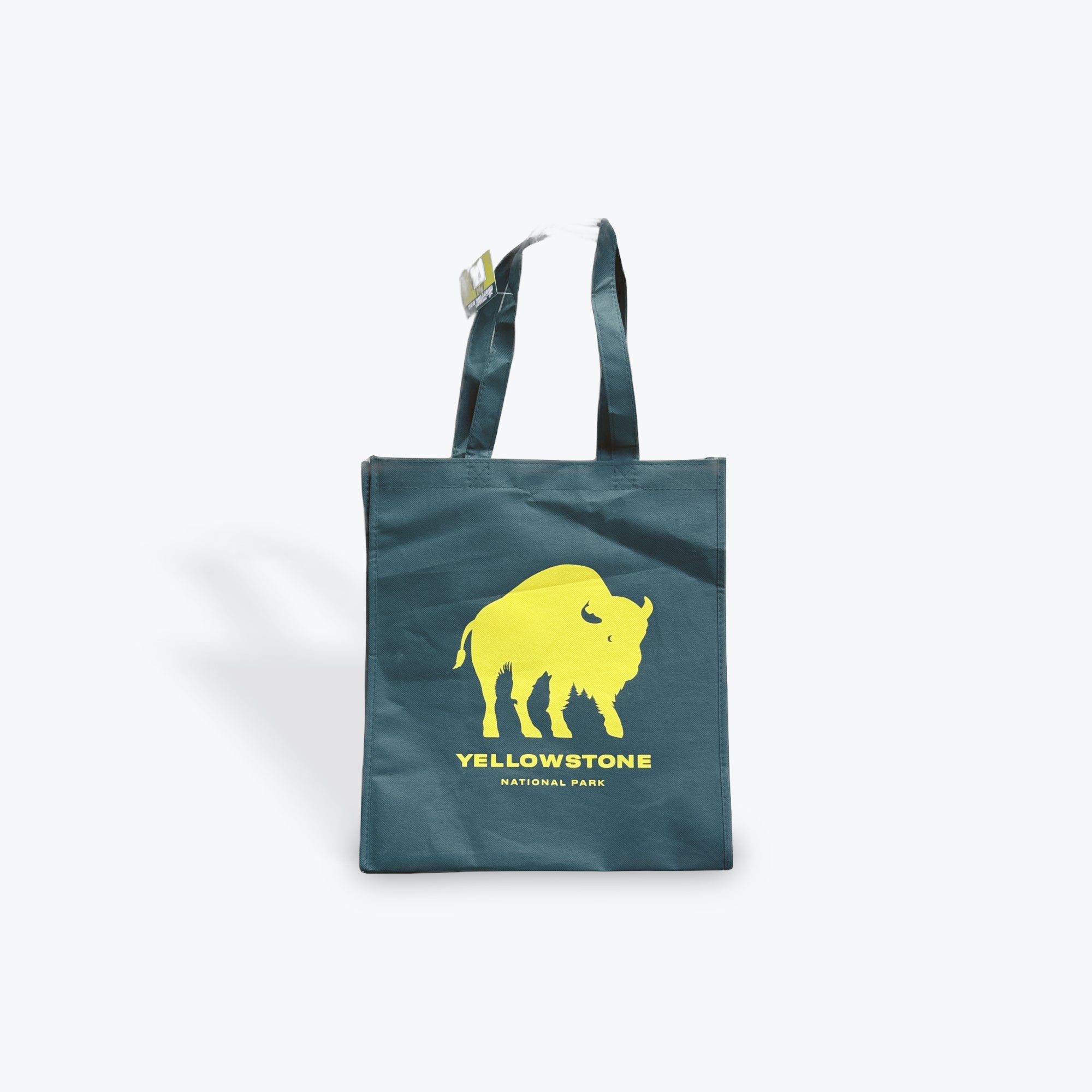 Green Bison Shopping Bag | Yellowstone Forever