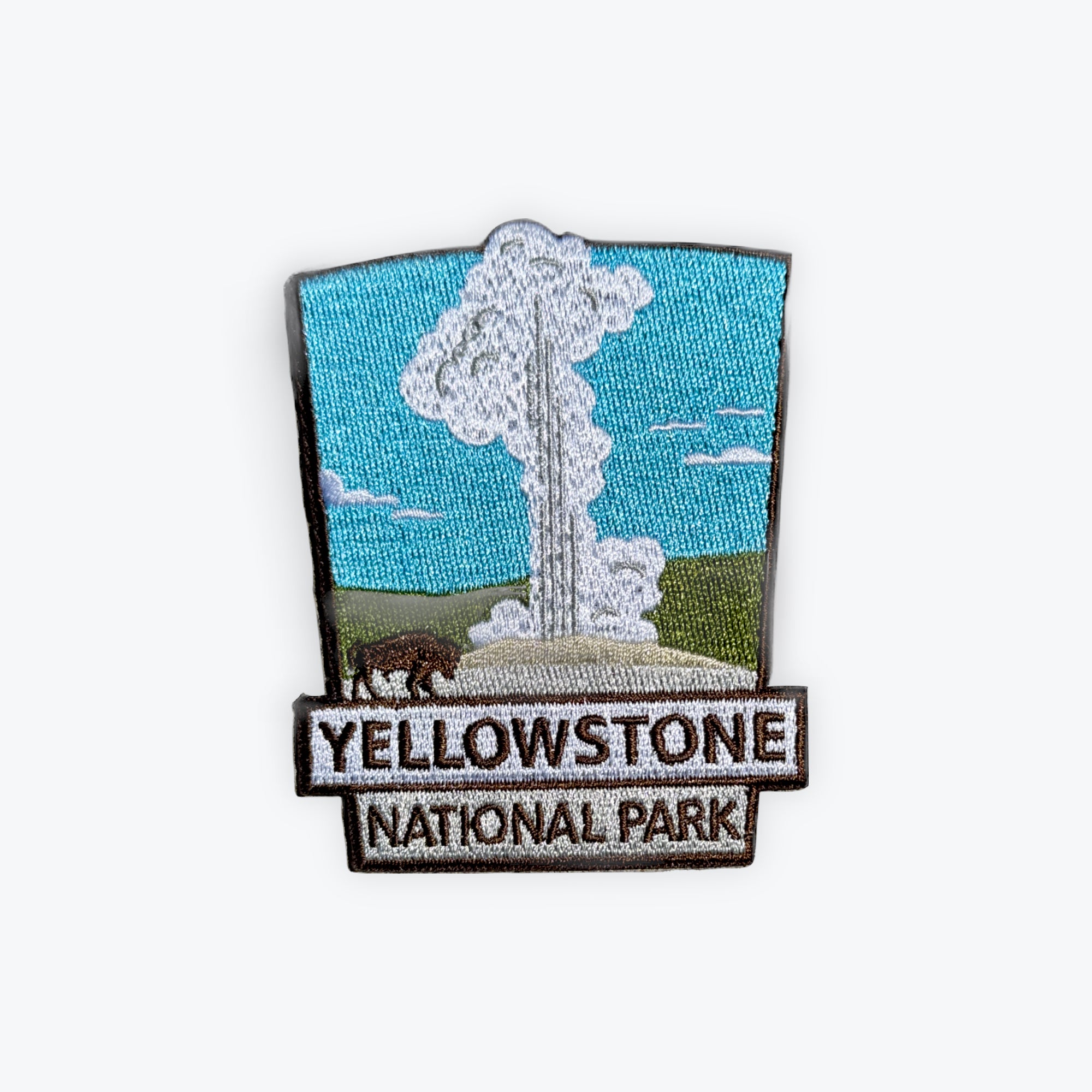 Old Faithful Patch Magnet | Yellowstone Forever