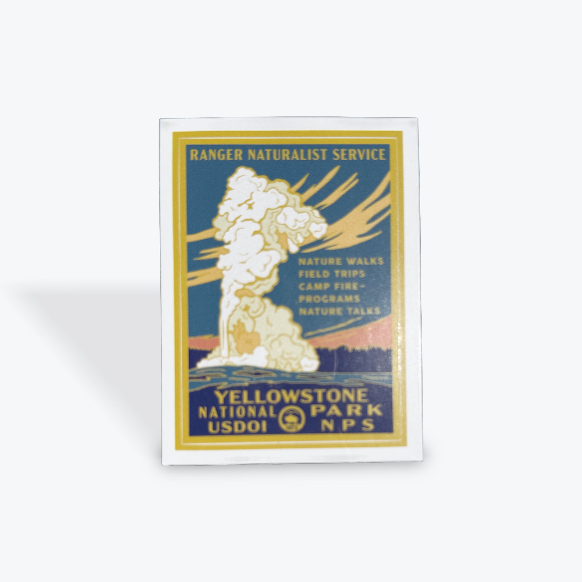Ranger Naturalist Sticker | Yellowstone Forever