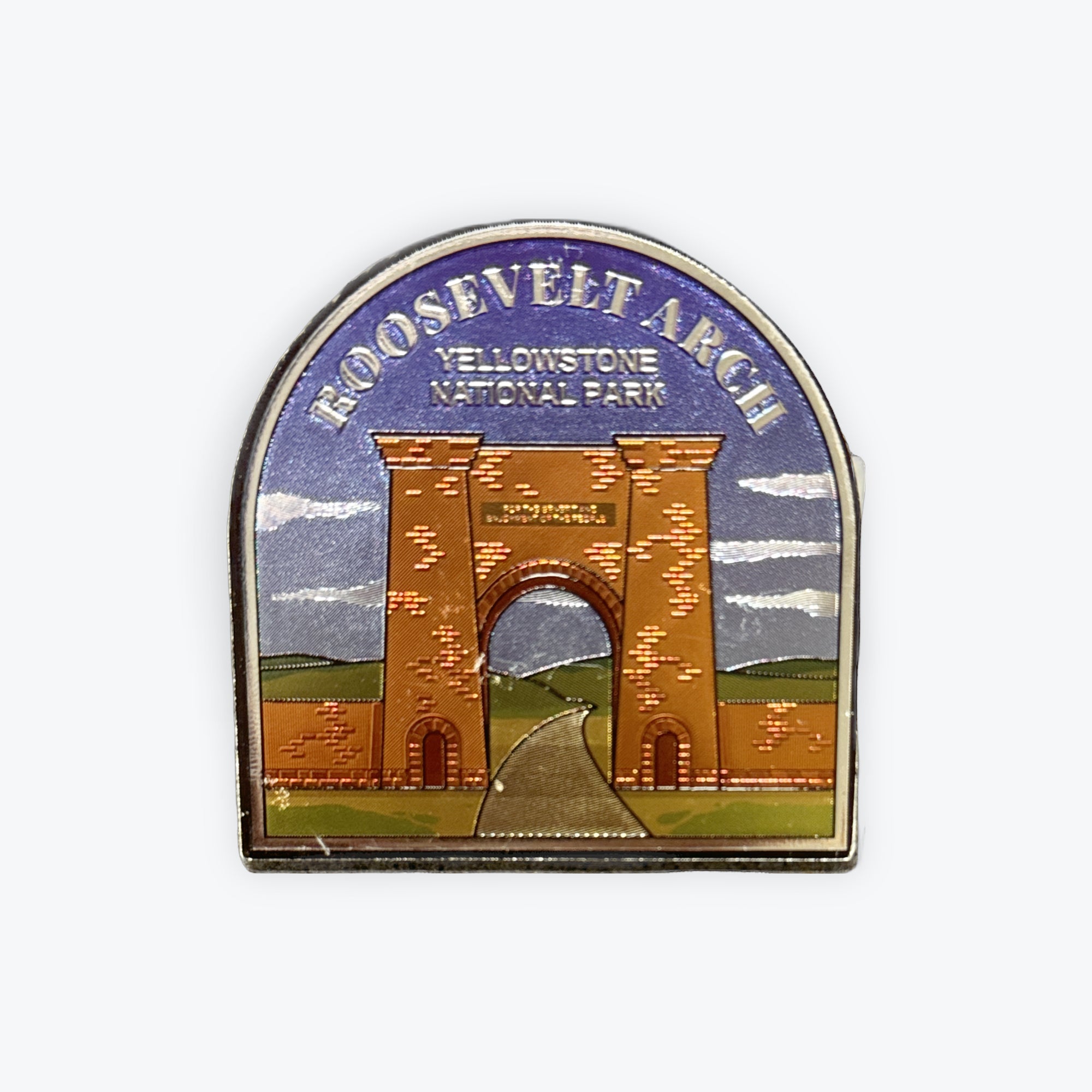 Roosevelt Arch Die Cut Magnet | Yellowstone Forever