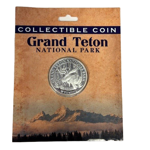 Medallion- Teton Collectible Coin | Yellowstone Forever