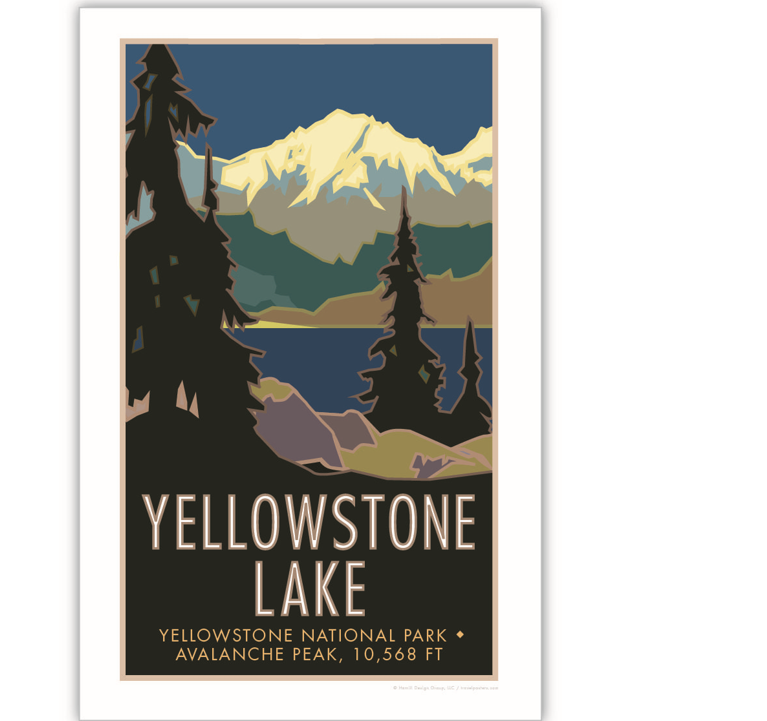 Sticker- Yellowstone Lake Travel | Yellowstone Forever