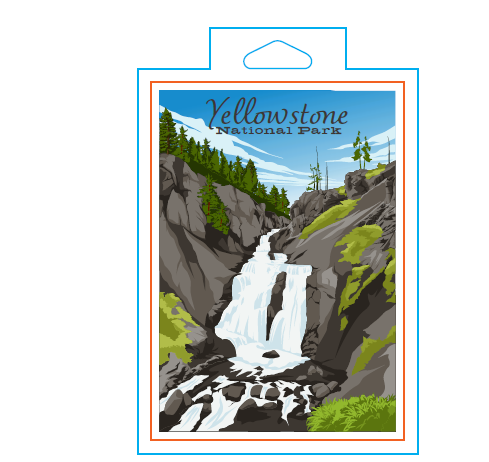 Sticker - Mystic Falls | Yellowstone Forever