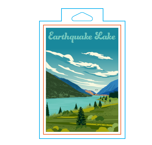 Sticker - Earthquake Lake | Yellowstone Forever