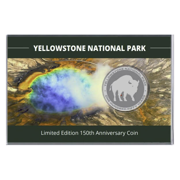 Medallion- 150th Yellowstone Anniversary Coin | Yellowstone Forever